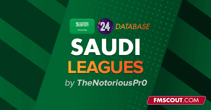 RSA - FM24 Saudi Arabian Leagues - Leghe - Campionati - FM24